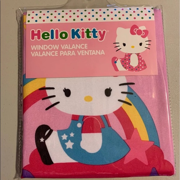 Hello Kitty | Accents | Hello Kitty Window Valance 5 X 6 Standard Size ...